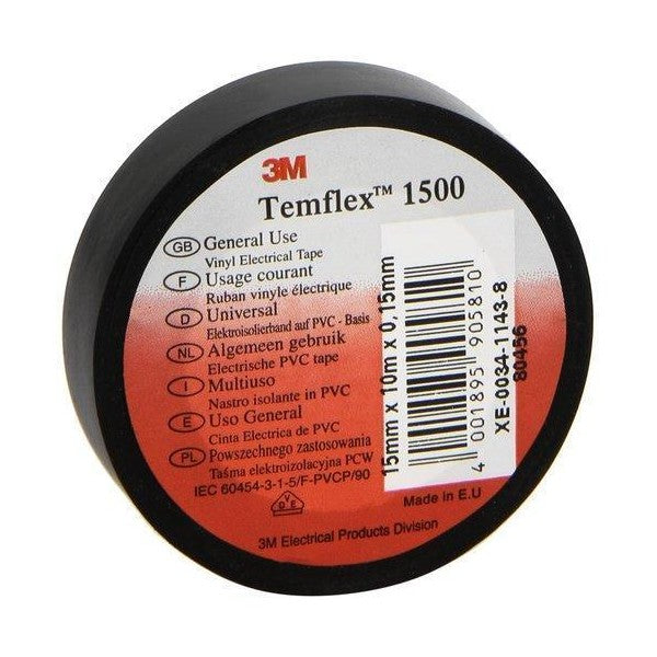 Temflex® 1500 Elektrik Bandı 10'lu (Paket) - Birtan Elektrik Store